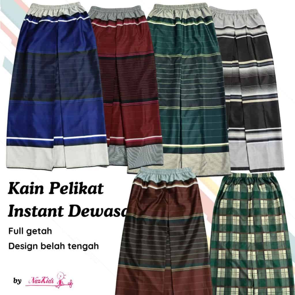 KAIN PELIKAT INSTANT DEWASA | Exclusive Kids Clothing & Accesories